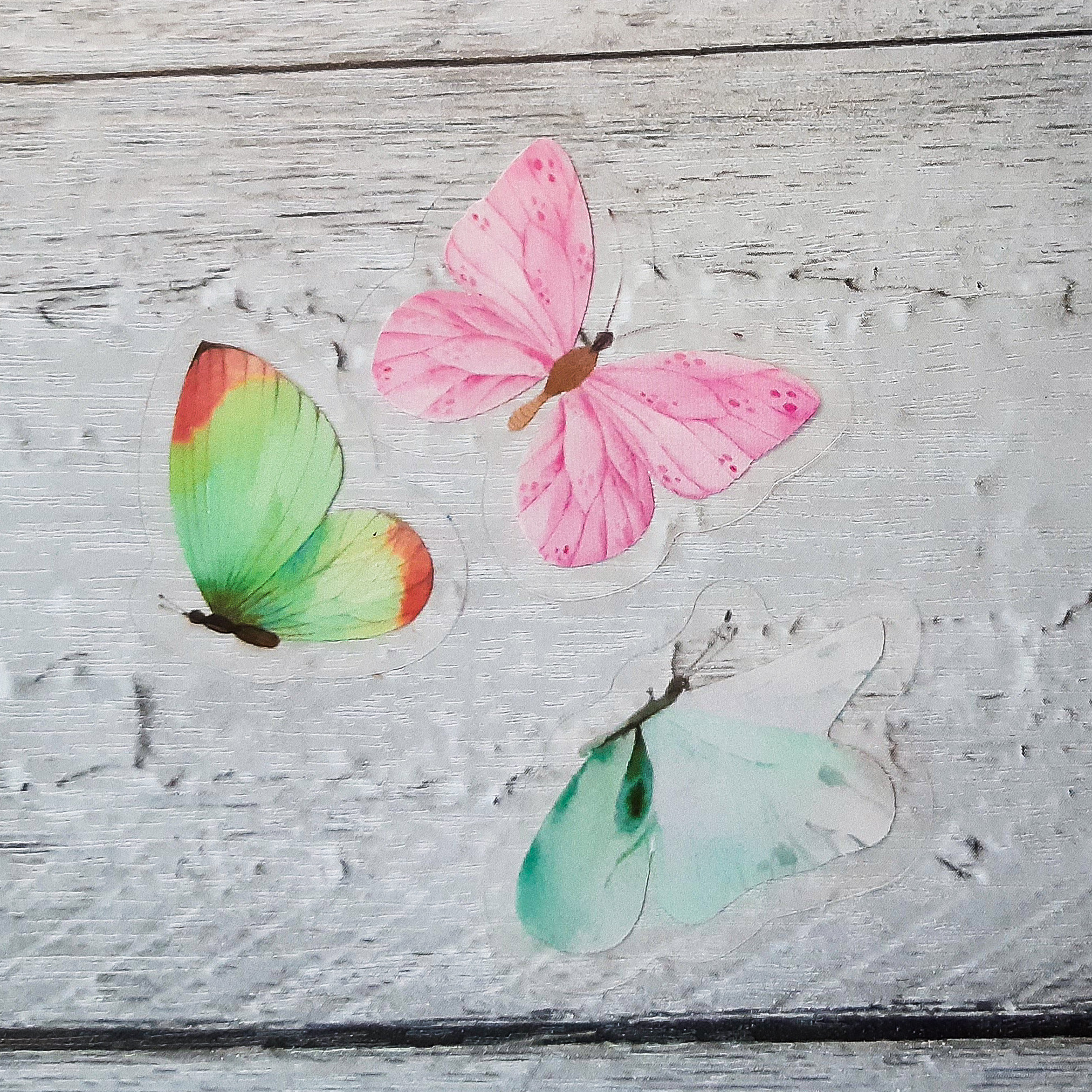 Butterfly Sticker Pack 004 – Medium – Resin supplies South Africa